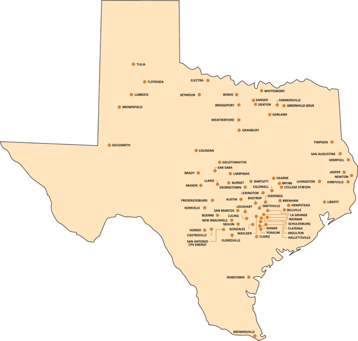 Texas Municipal Utilities & Electric Coops | ComparePower